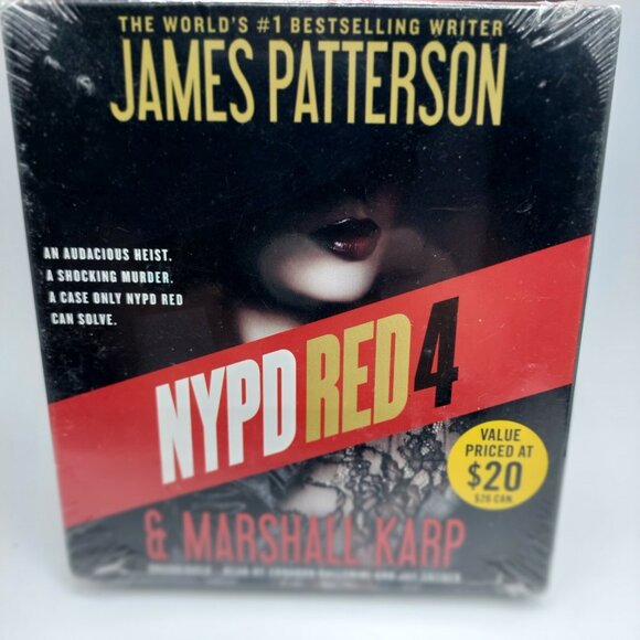 Media | Nypd Red 4 James Patterson Audiobook Unabridged Cds | Poshmark
